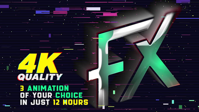 Do a modern 4k logo animation of your choice within 12 hours by Makx ...