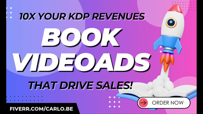 Create a captivating kdp video ad or book promo video by Carlo_be | Fiverr