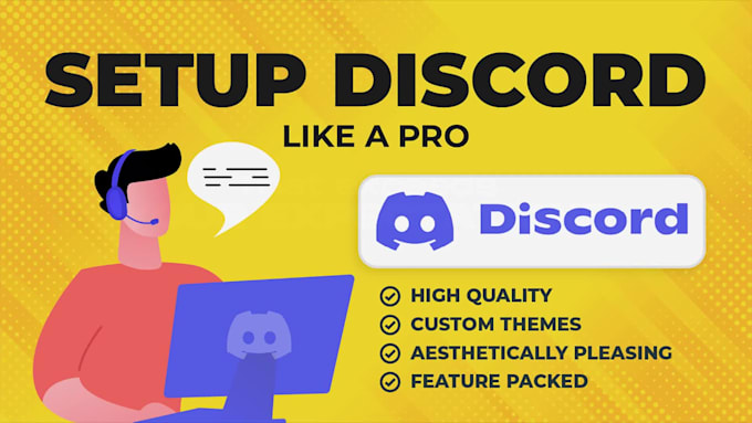 Personalize and customize the discord server setup for you by Siddzk ...