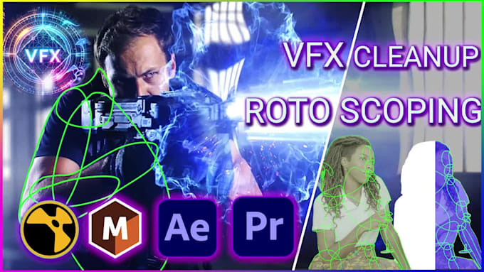 Do vfx, rotoscoping, keying and tracking in after effects by Riyadrigan ...