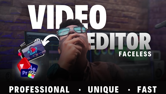 Edit faceless videos, youtube videos editing by Amtalhas | Fiverr