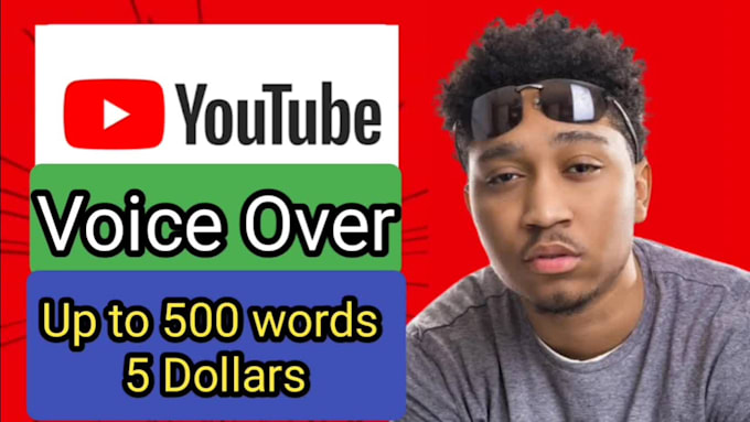 Record a professional english american male voice over by ...