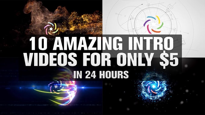 Create 10 amazing intro video logo animation by Motiongraphcguy | Fiverr
