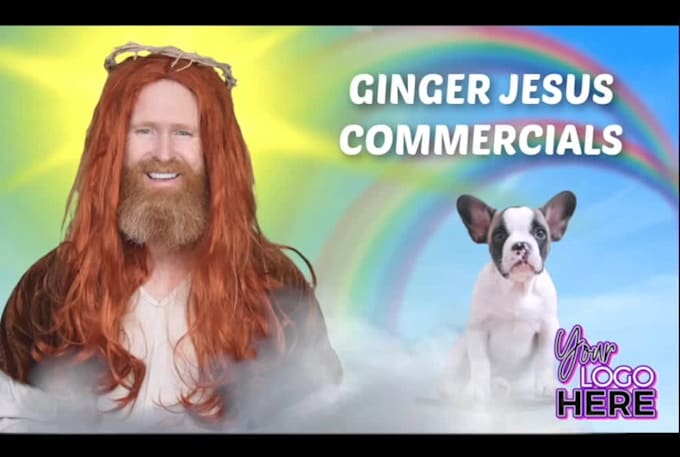Create a viral social media ginger jesus video commercial by ...