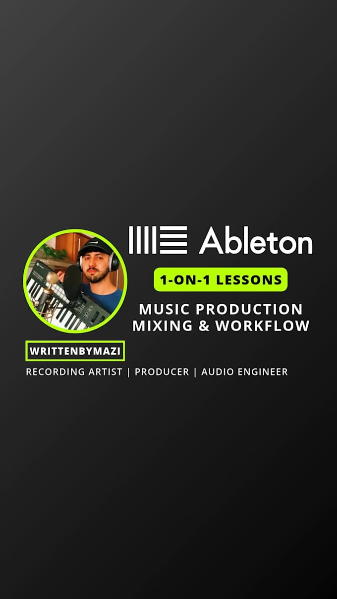 Teach you hip hop music production and mixing in ableton by ...