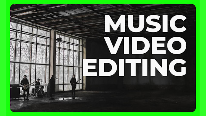 Make a high end music video edit by Veroalana | Fiverr