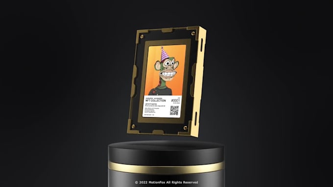 Create 3d nft animation or trading card animation by Vfxtigers | Fiverr