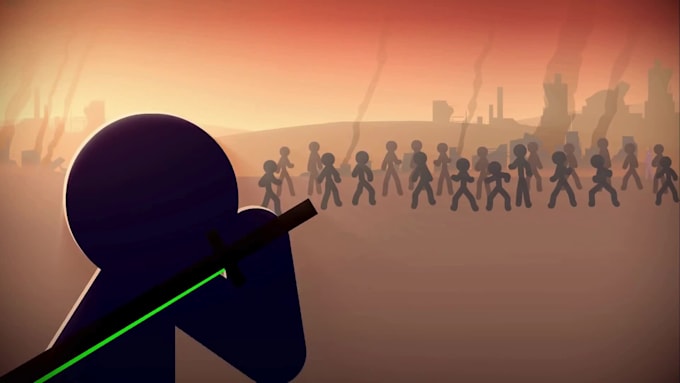 Make a stickman stickfigure animation stick figure 2d stickman ...