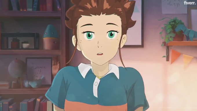 Create 2d animations, 2d japanese animation, 2d music video, anime ...