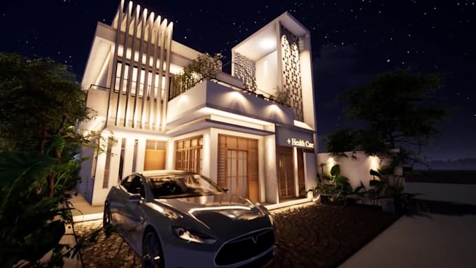 Do 3d modelling and architecture visualization by Sindhai_studio | Fiverr