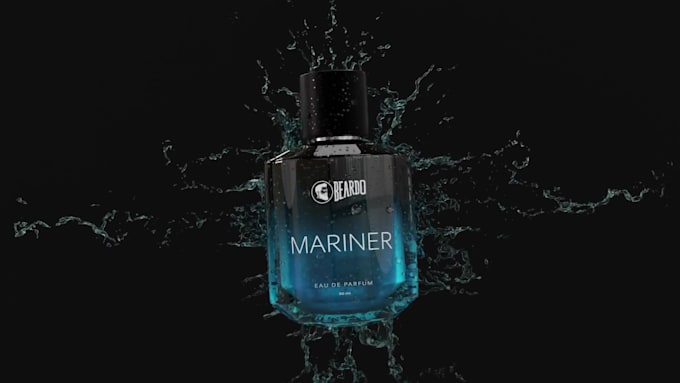 3d perfume animation, product animation, 3d bottle, serum animation by ...