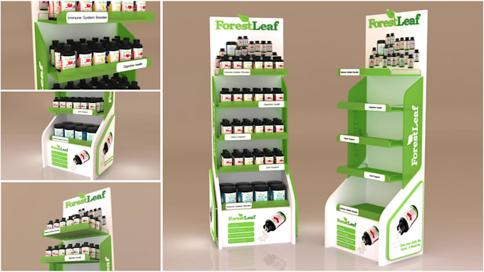 Design product stand, pos, posm, fsu, gondola, podium, display stand ...