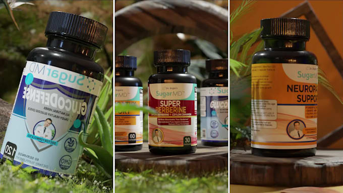 Do 3d natural product design with plants and nature scene by ...