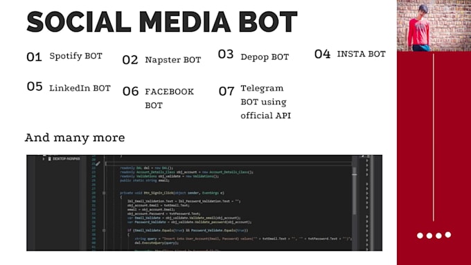 Develop a website automation bot, social media bot by Hasnain_ujan | Fiverr