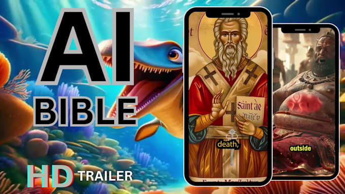 Do ai animated bible storytelling video for youtube channel by ...