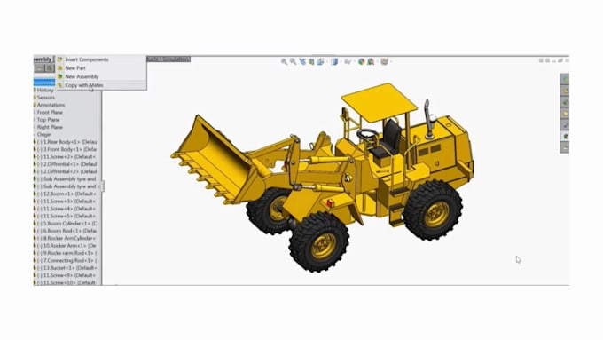 Design 3d cad models and mechanical parts in solidworks for industrial project by Aslamm_9 | Fiverr