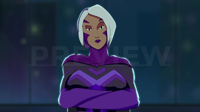 Create professonal high quality 2d animation in anime style by Crz ...