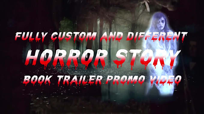Create cinematic horror story book trailer promo video by Morium_studio ...