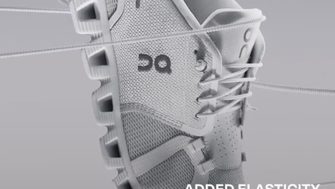 Do futuristic 3d shoe motion video ad 3d cgi sneaker animation 3d ...