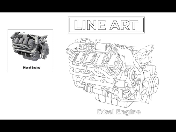 Draw detailed vector line art illustrations by Tanvir_5g | Fiverr