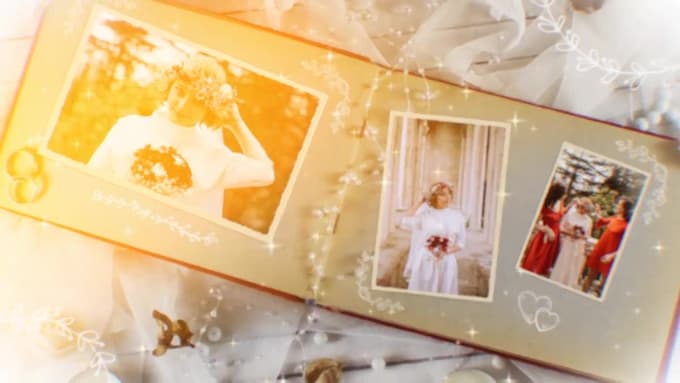 Animated wedding albums in stunning styles by Markhorgrapher | Fiverr