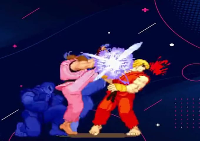 Pixel art scene, pixel art animation, pixel character animation by ...