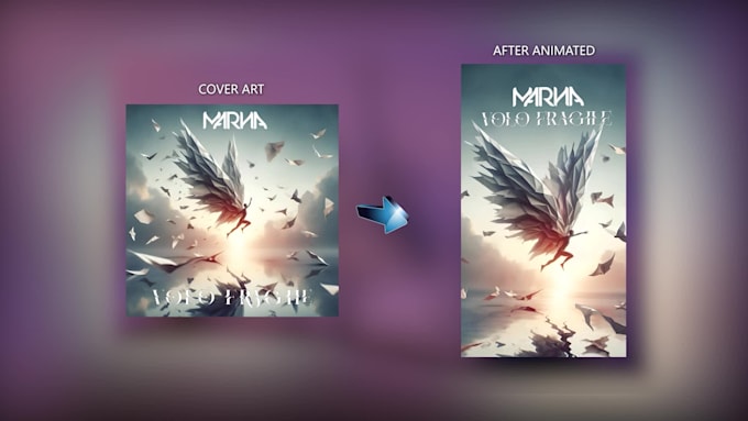 Animate album cover art for spotify canvas and out now clips by Dilaan | Fiverr