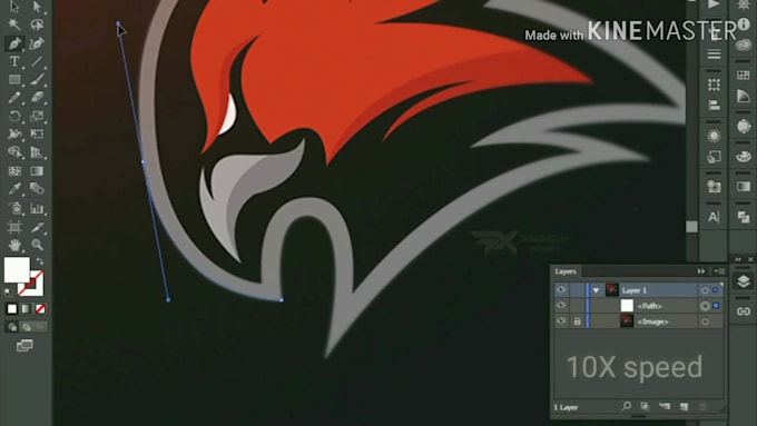 Convert any logo,image into a high resolution vector file by ...