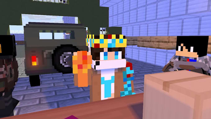 Do a minecraft animation by Iubivan | Fiverr