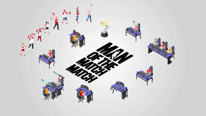 Create custom 2d isometric animation for you by Jawadkhan857 | Fiverr