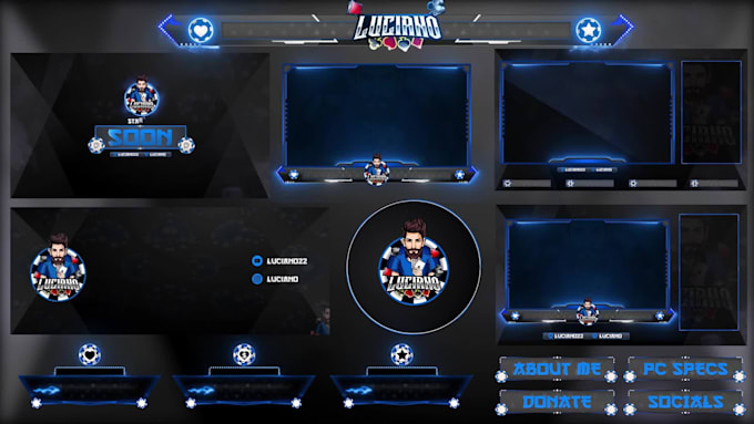 Do animated twitch overlays and custom overlays for your tw,yt,fb by Sm ...