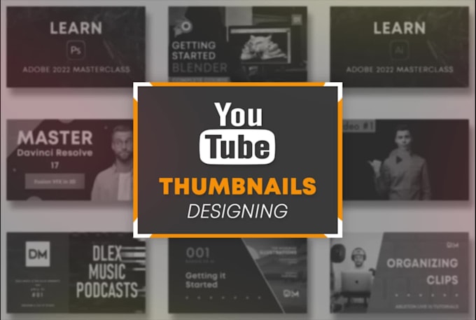 Design a minimal creative thumbnail for your youtube video by Dlex ...
