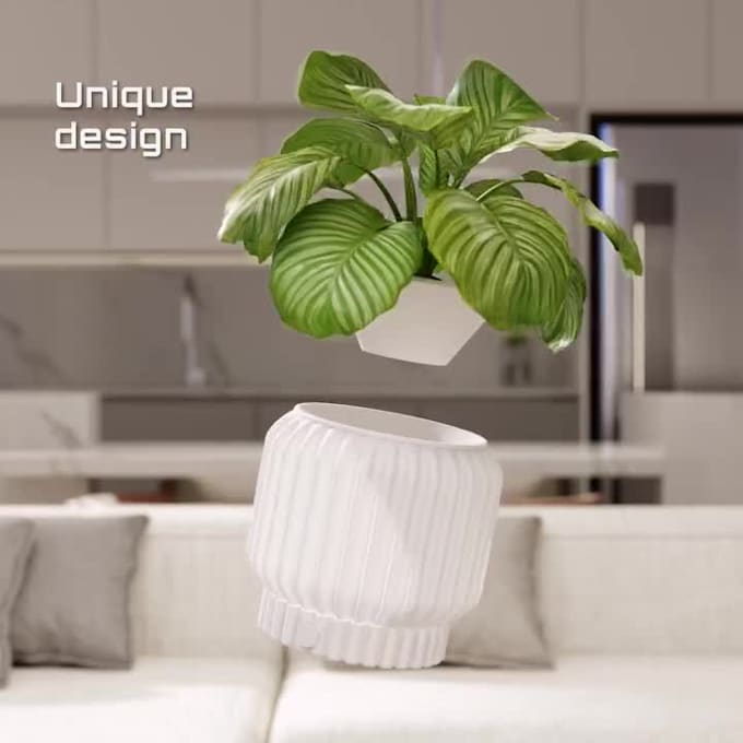 Render realistic 3d flower model, cgi flower plant, 3d flower vase ...