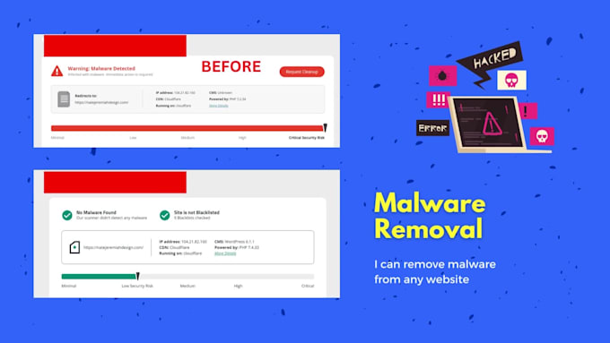 Do full server malware removal or all website and security configuration setup by Labonno_lia ...