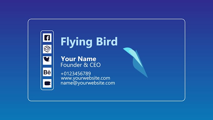 Create static and animated attractive email signature gif by ...