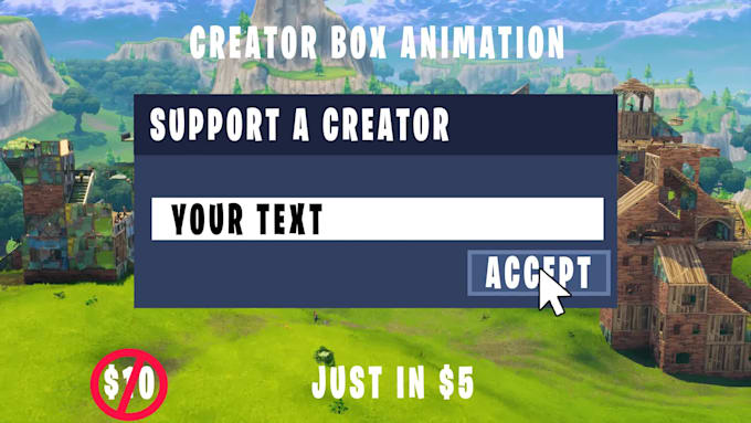 Create fortnite support a creator code animation in 3 hrs by Sheen_khan ...