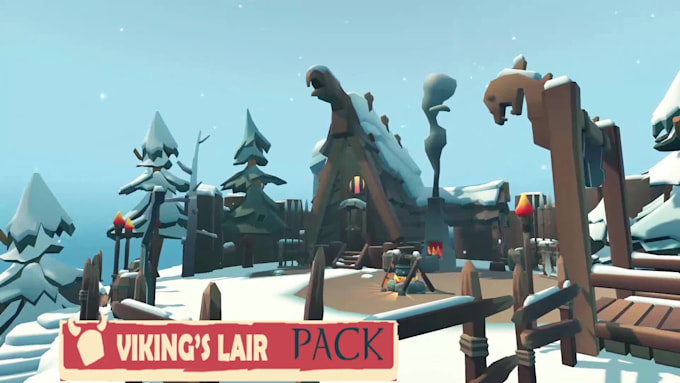 Create stylized 3d models packs for your game environment by Lance ...