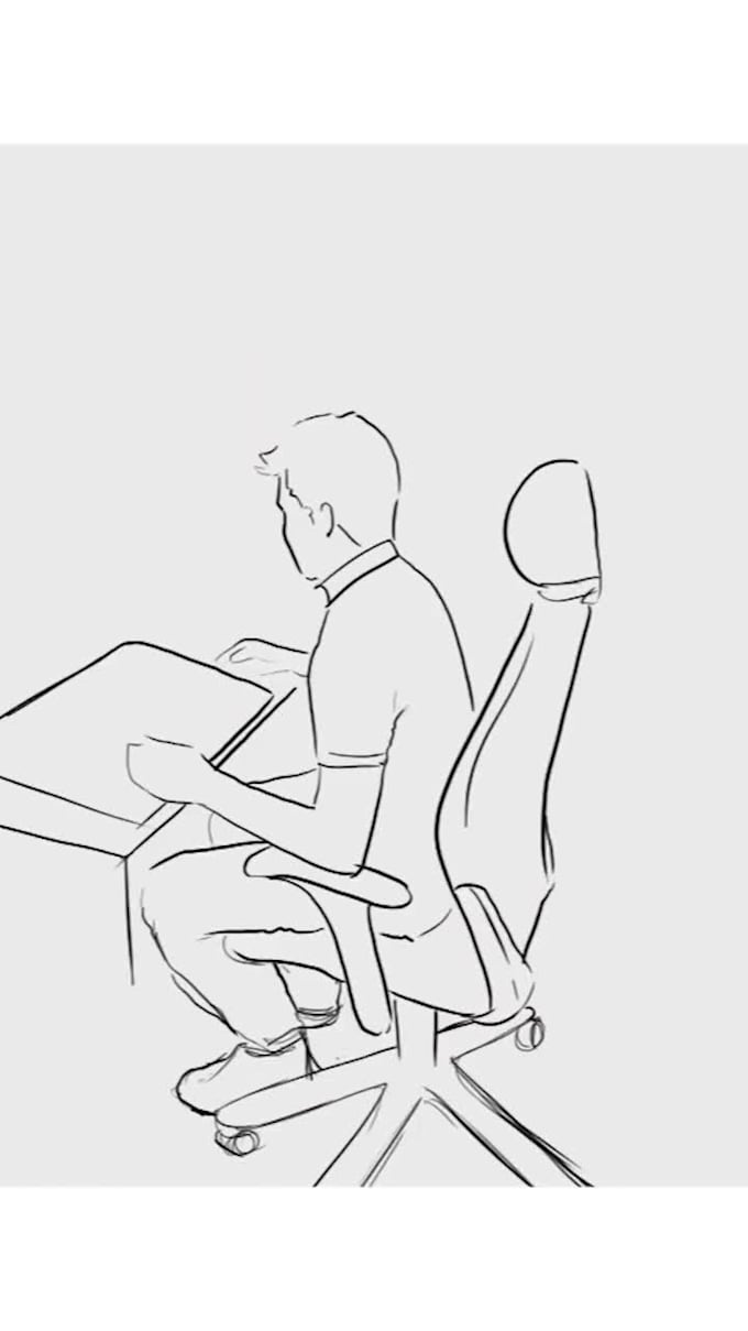 2d traditional animation line art frame by frame pencil drawn lyrics ...