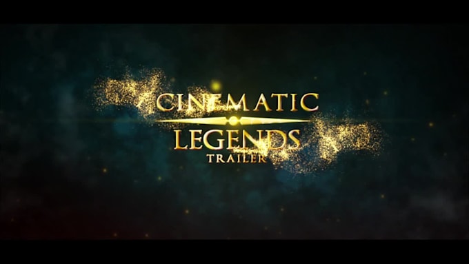 Edit cinematic teaser, trailer, title animation, promo, and intro video ...