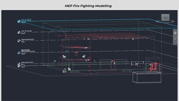Create 3d bim mep model of your project by Muhammadbash579 | Fiverr