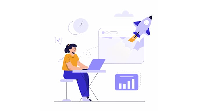 Make website landing page animation lottie animated landing page by ...