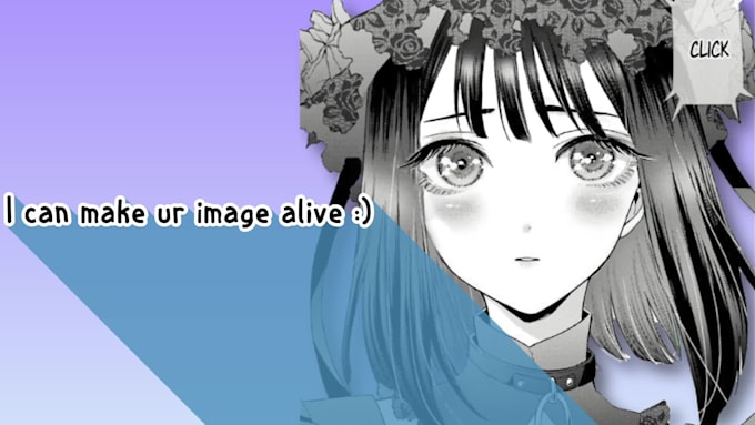 Animate your anime image, manga panel, artwork by Mizhaww | Fiverr