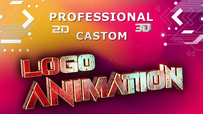Create a professional custom 3d logo animation, intro video by Claud619 ...