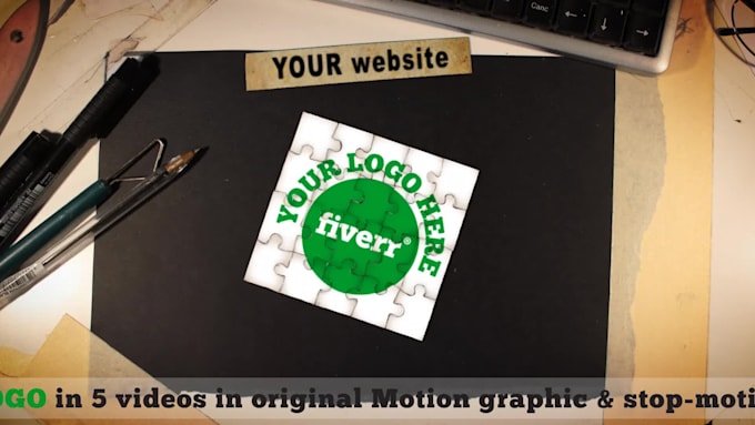 Animate your logo in 5 videos done with original stopmotion templates ...