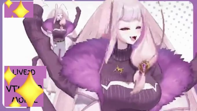 Draw and rig sfw, nsfw vtuber model, 2d vtuber model, live2d vtuber model,