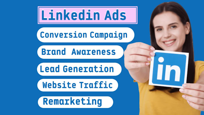 Create linkedin marketing promotion,run promote ads by Rudaynaalirr ...