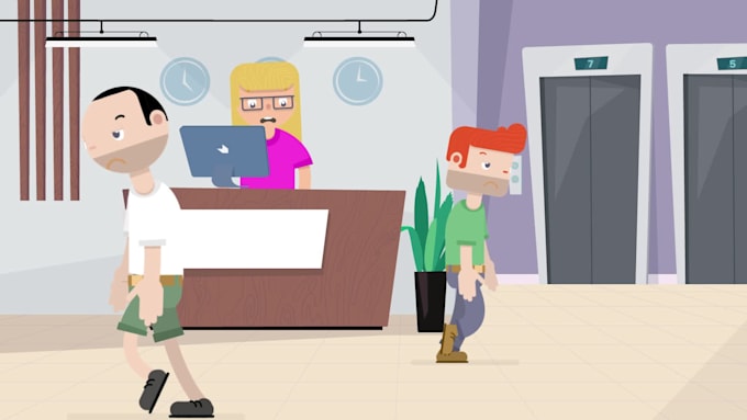 Create animated promotional video or explainer video by Pixelanim | Fiverr