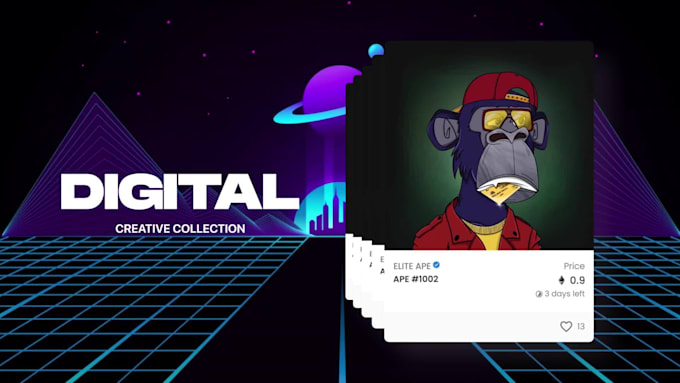 Create custom nft promotional video, nft promo, nft opener by ...