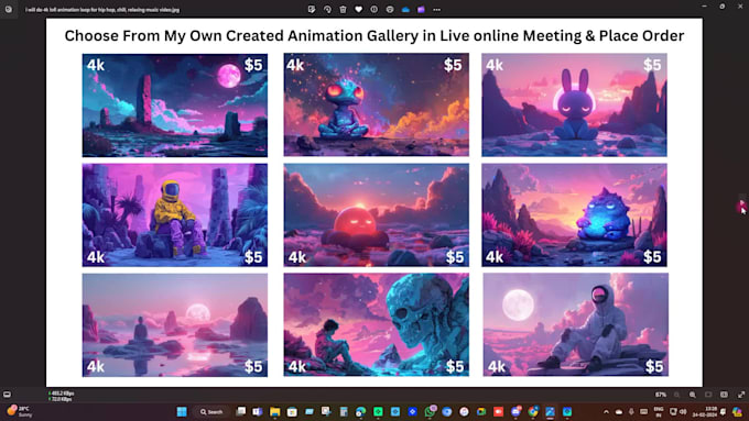 Do 4k lofi animation loop for hip hop, chill, relaxing music video by ...