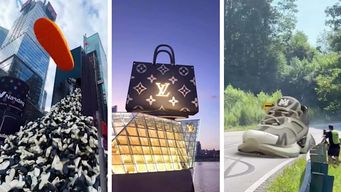 Create viral cgi, 3d product video, banner unroll vfx ads, cgi vfx ...